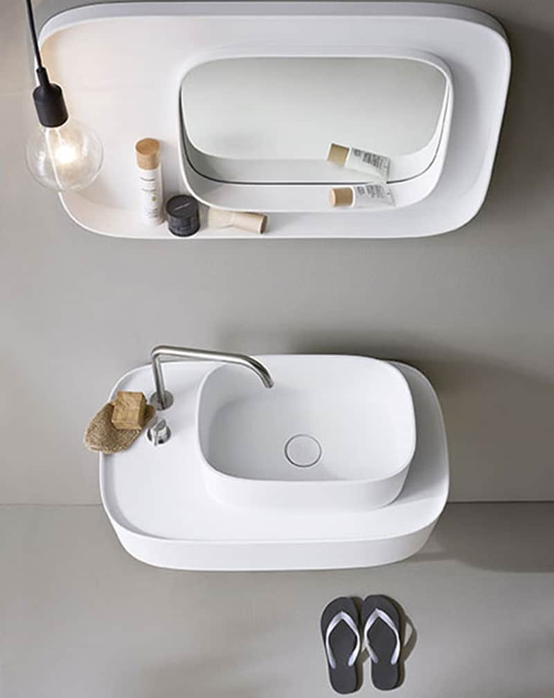 Lavabos de resina o cerámica para el baño | Banium.com